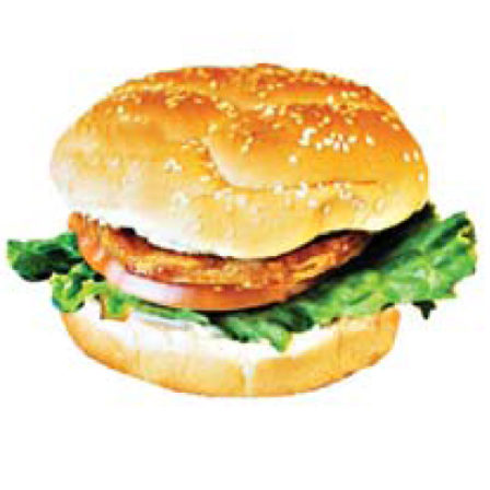 Buddy Burger with Potato Fries – Loving Hut Tempe